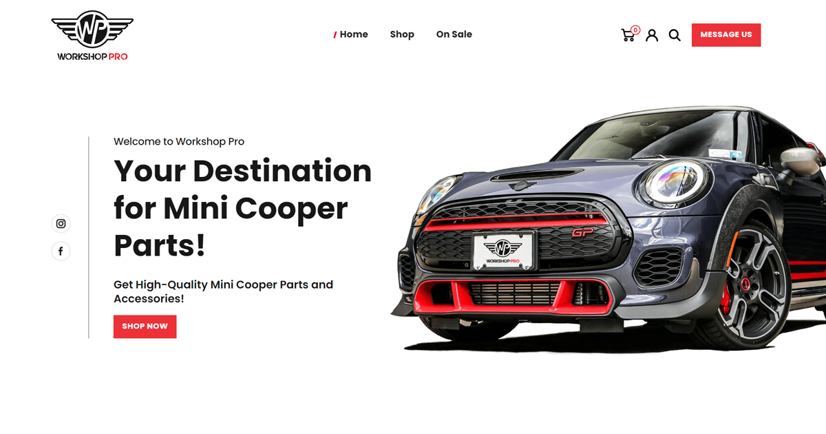 Mini Cooper WorkShop Pro | All Mini Cooper parts and accessories in ...